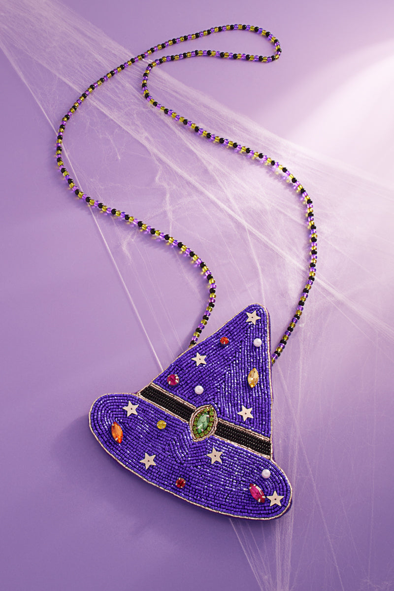 Halloween Witch Cauldron Hand Craft Bead Kids Bag – Designature Newyork